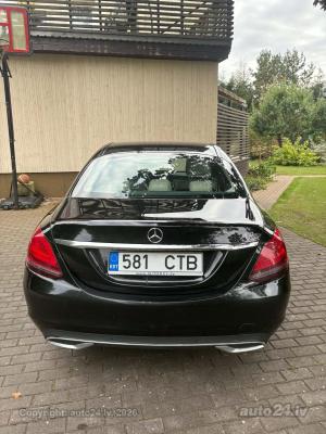 Black Mercedes-Benz C-Class 2019 in Tallinn, with an engine capacity of 2.00 L and mileage of 257 thousand km for 22400 €, photo 5 on AUTOMOTO.COM.LV