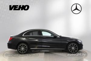 Black Mercedes-Benz C-Class 2020 in Tallinn, with an engine capacity of 1.50 L and mileage of 59 thousand km for 24900 €, photo 2 on AUTOMOTO.COM.LV