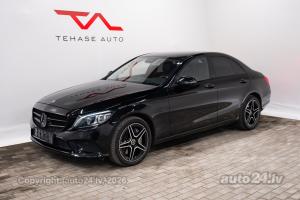 Black Mercedes-Benz C-Class 2020 in Tartu, with an engine capacity of 2.00 L and mileage of 64 thousand km for 25900 €, photo  on AUTOMOTO.COM.LV