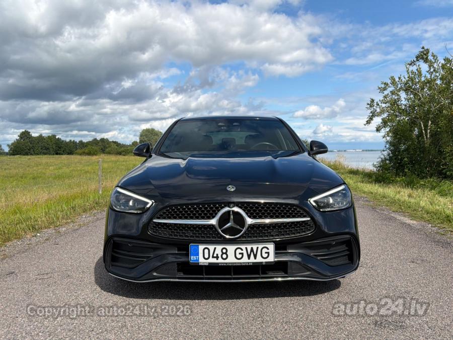 Black Mercedes-Benz C-Class 2021 in Tallinn, with an engine capacity of 2.00 L and mileage of 105 thousand km for 40900 €, photo 1 on AUTOMOTO.COM.LV