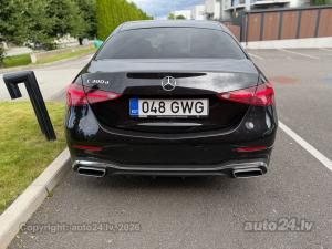 Black Mercedes-Benz C-Class 2021 in Tallinn, with an engine capacity of 2.00 L and mileage of 105 thousand km for 40900 €, photo 5 on AUTOMOTO.COM.LV
