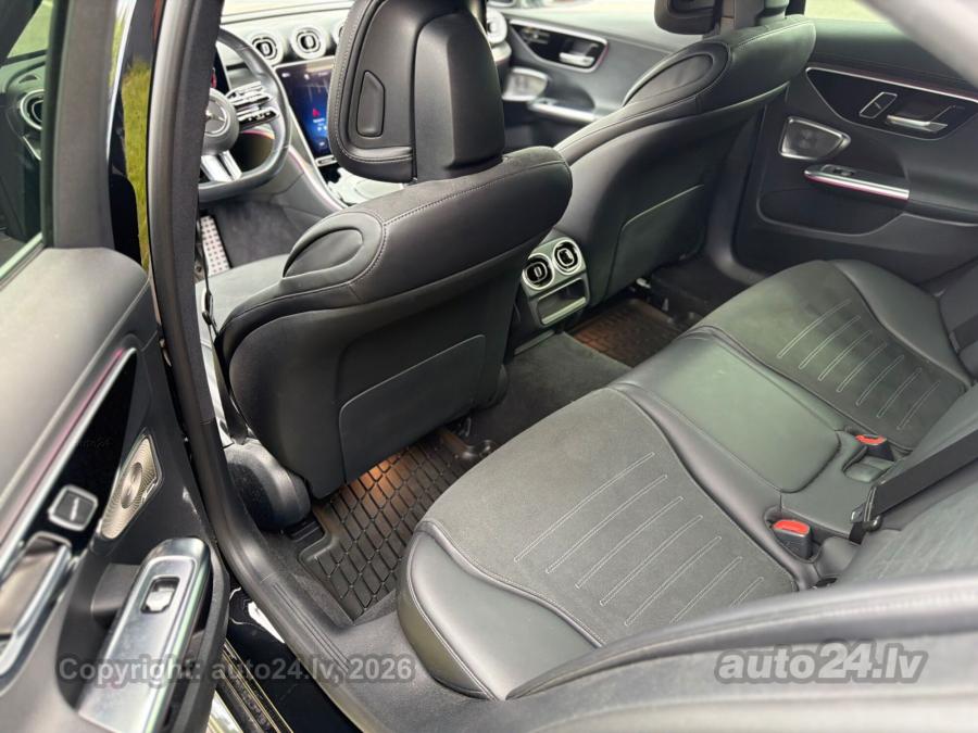 Black Mercedes-Benz C-Class 2021 in Tallinn, with an engine capacity of 2.00 L and mileage of 105 thousand km for 40900 €, photo 26 on AUTOMOTO.COM.LV
