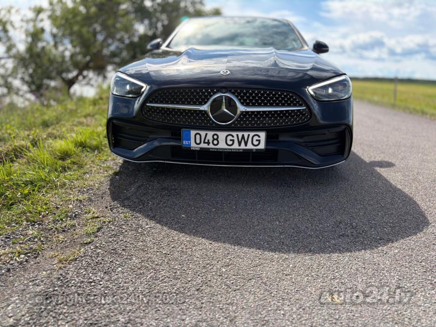Black Mercedes-Benz C-Class 2021 in Tallinn, with an engine capacity of 2.00 L and mileage of 105 thousand km for 40900 €, photo 29 on AUTOMOTO.COM.LV