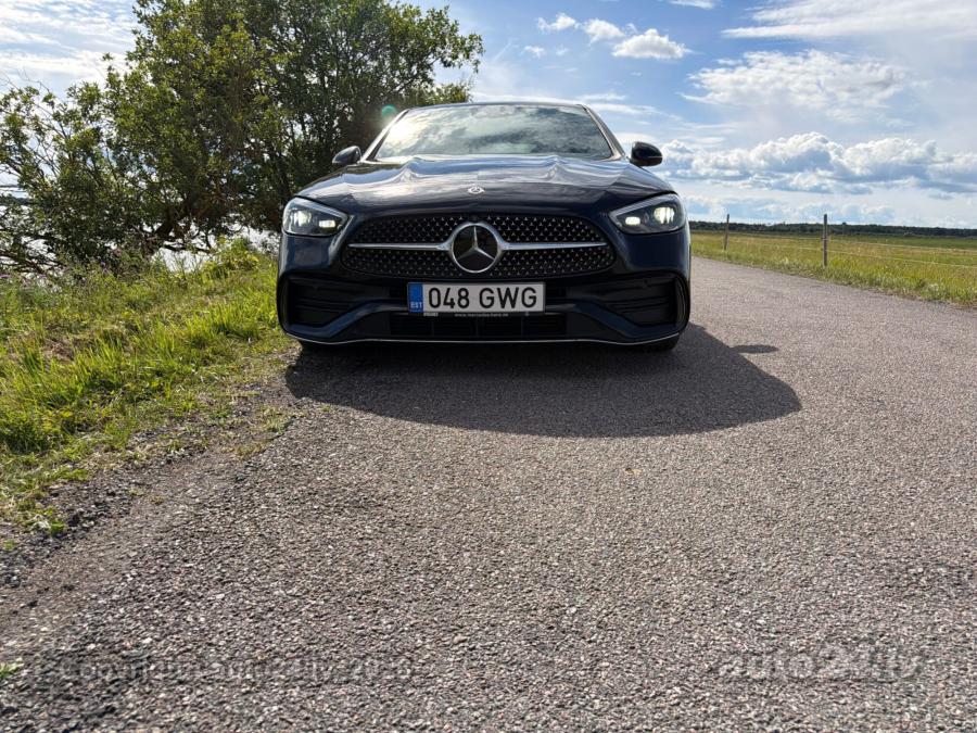 Black Mercedes-Benz C-Class 2021 in Tallinn, with an engine capacity of 2.00 L and mileage of 105 thousand km for 40900 €, photo 30 on AUTOMOTO.COM.LV