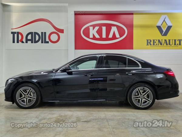Black Mercedes-Benz C-Class 2024 in Haapsalu, with an engine capacity of 2.00 L and mileage of 46 thousand km for 39999 €, photo 1 on AUTOMOTO.COM.LV