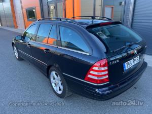 Melns Mercedes-Benz C-Class 2005 Kuresāre, ar dzinēja tilpumu 2.10 L un nobraukumu 365 tūkst. km par 3990 €, foto 8 vietnē AUTOMOTO.COM.LV