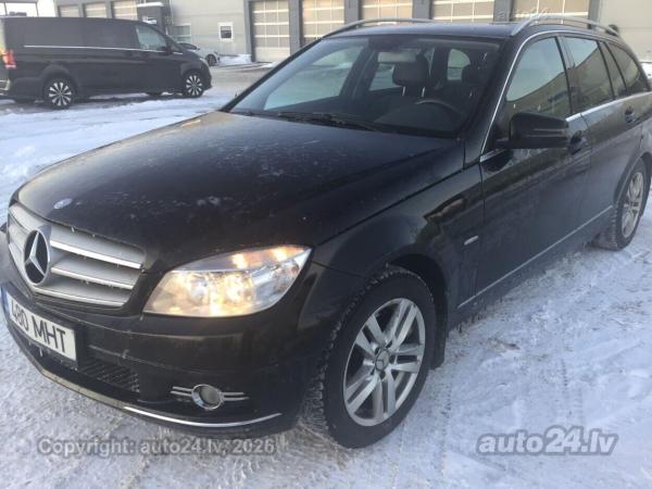 Black Mercedes-Benz C-Class 2008 in Tartu, with an engine capacity of 2.10 L and mileage of 0 thousand km for 2650 €, photo 1 on AUTOMOTO.COM.LV
