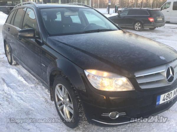 Black Mercedes-Benz C-Class 2008 in Tartu, with an engine capacity of 2.10 L and mileage of 0 thousand km for 2650 €, photo 2 on AUTOMOTO.COM.LV