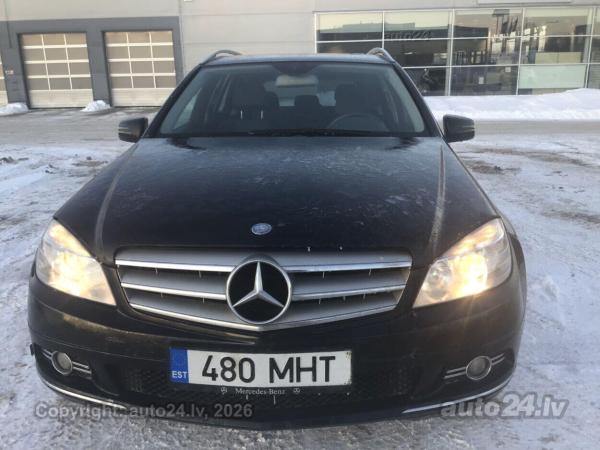 Black Mercedes-Benz C-Class 2008 in Tartu, with an engine capacity of 2.10 L and mileage of 0 thousand km for 2650 €, photo 3 on AUTOMOTO.COM.LV