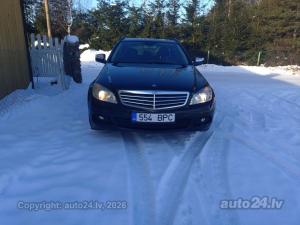 Black Mercedes-Benz C-Class 2008 in Tallinn, with an engine capacity of 2.10 L and mileage of 377 thousand km for 3800 €, photo  on AUTOMOTO.COM.LV