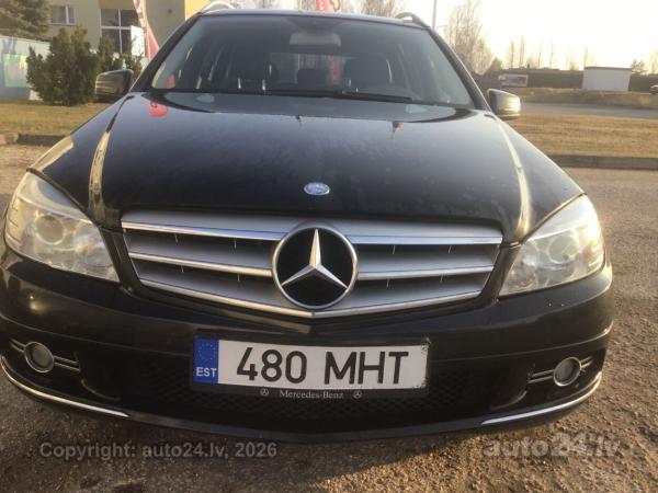 Black Mercedes-Benz C-Class 2008 in Tartu, with an engine capacity of 2.10 L and mileage of 0 thousand km for 4250 €, photo 2 on AUTOMOTO.COM.LV