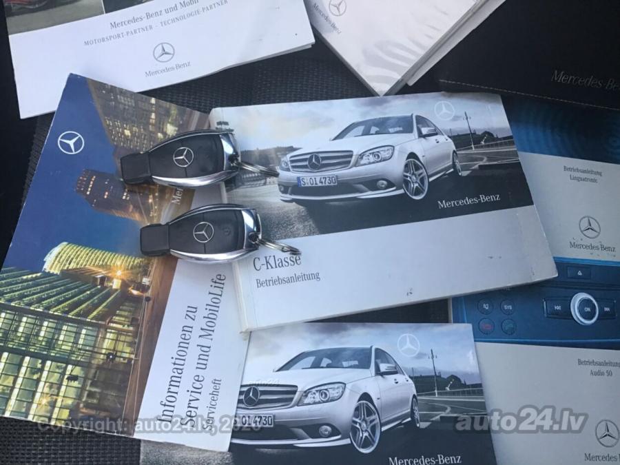 Black Mercedes-Benz C-Class 2008 in Tartu, with an engine capacity of 2.10 L and mileage of 0 thousand km for 4250 €, photo 15 on AUTOMOTO.COM.LV
