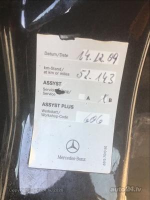 Black Mercedes-Benz C-Class 2008 in Tartu, with an engine capacity of 2.10 L and mileage of 0 thousand km for 4250 €, photo 17 on AUTOMOTO.COM.LV