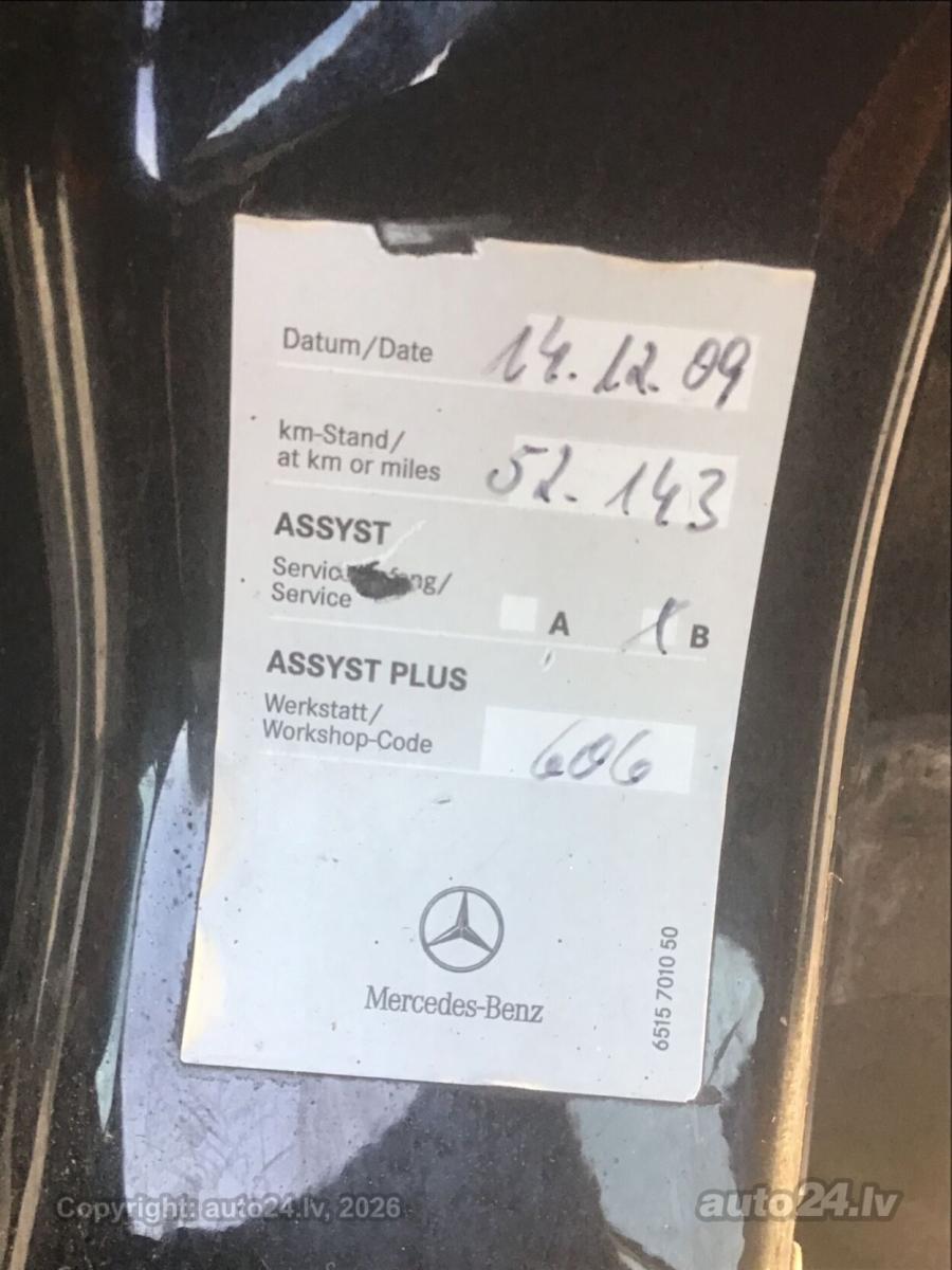Black Mercedes-Benz C-Class 2008 in Tartu, with an engine capacity of 2.10 L and mileage of 0 thousand km for 4250 €, photo 17 on AUTOMOTO.COM.LV