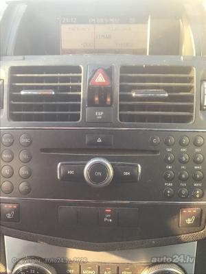 Black Mercedes-Benz C-Class 2008 in Tartu, with an engine capacity of 2.10 L and mileage of 0 thousand km for 4250 €, photo 19 on AUTOMOTO.COM.LV