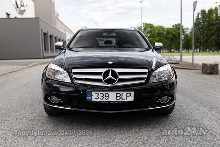 Black Mercedes-Benz C-Class 2008 in Tallinn, with an engine capacity of 2.10 L and mileage of 466 thousand km for 3390 €, photo 3 on AUTOMOTO.COM.LV