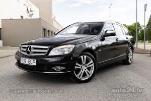 Black Mercedes-Benz C-Class 2008 in Tallinn, with an engine capacity of 2.10 L and mileage of 466 thousand km for 3390 €, photo 4 on AUTOMOTO.COM.LV