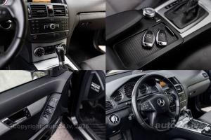 Black Mercedes-Benz C-Class 2008 in Tallinn, with an engine capacity of 2.10 L and mileage of 466 thousand km for 3390 €, photo 15 on AUTOMOTO.COM.LV