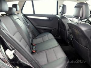 Black Mercedes-Benz C-Class 2008 in Tallinn, with an engine capacity of 2.10 L and mileage of 487 thousand km for 1199 €, photo 8 on AUTOMOTO.COM.LV