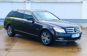 Melns Mercedes-Benz C-Class 2008 Tartu, ar dzinēja tilpumu 2.10 L un nobraukumu 422 tūkst. km par 3500 €, foto  vietnē AUTOMOTO.COM.LV