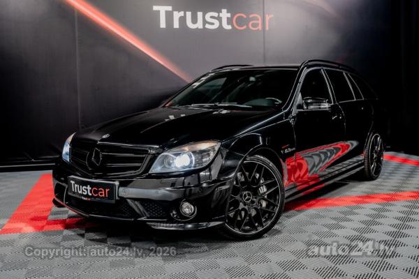 Melns Mercedes-Benz C-Class 2009 Pērnava, ar dzinēja tilpumu 6.20 L un nobraukumu 205 tūkst. km par 20999 €, foto 1 vietnē AUTOMOTO.COM.LV