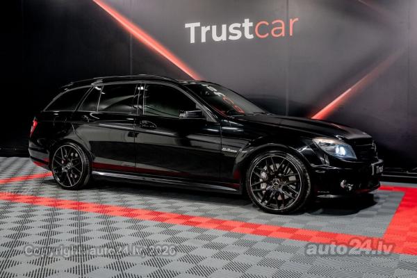 Melns Mercedes-Benz C-Class 2009 Pērnava, ar dzinēja tilpumu 6.20 L un nobraukumu 205 tūkst. km par 20999 €, foto 9 vietnē AUTOMOTO.COM.LV