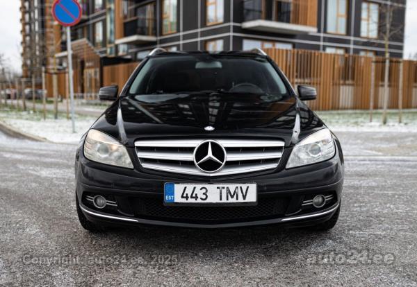 Black Mercedes-Benz C-Class 2009 in Tallinn, with an engine capacity of 2.10 L and mileage of 0 thousand km for 2998 €, photo 1 on AUTOMOTO.COM.LV