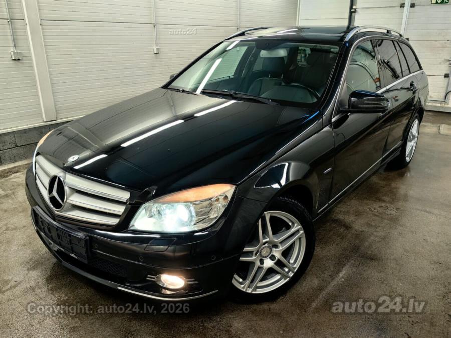Black Mercedes-Benz C-Class 2009 in Viljandi, with an engine capacity of 2.10 L and mileage of 238 thousand km for 5990 €, photo 1 on AUTOMOTO.COM.LV
