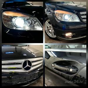 Black Mercedes-Benz C-Class 2009 in Viljandi, with an engine capacity of 2.10 L and mileage of 238 thousand km for 5990 €, photo 13 on AUTOMOTO.COM.LV