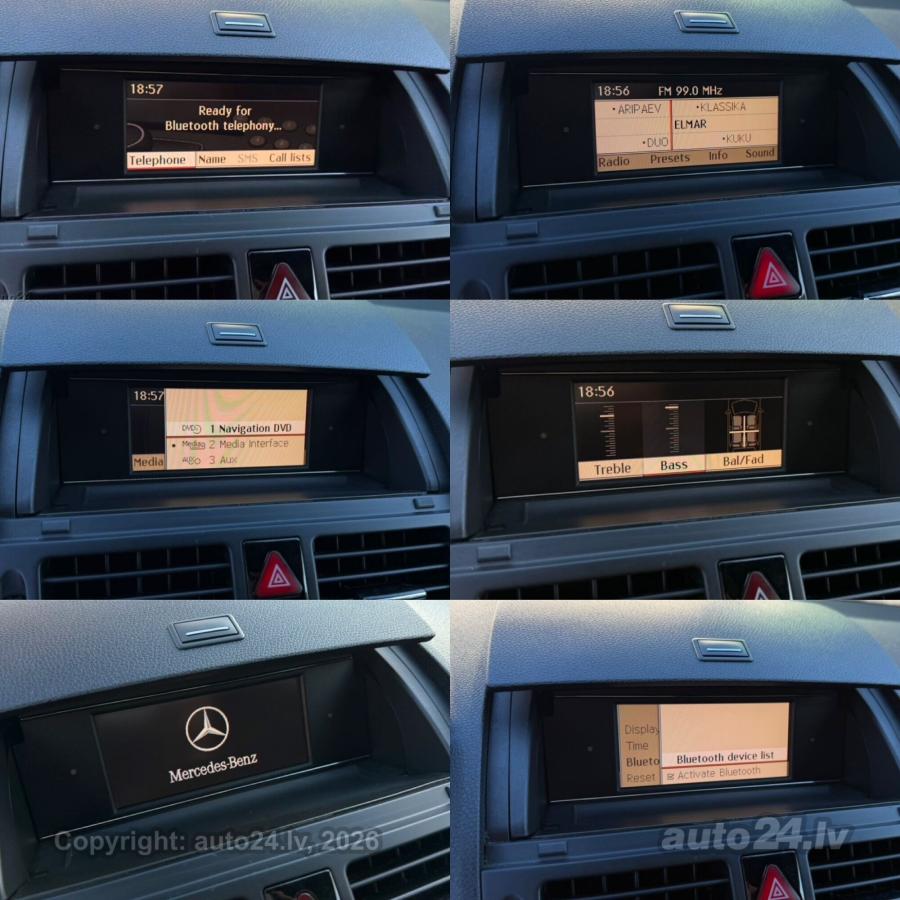 Melns Mercedes-Benz C-Class 2009 Viljandi, ar dzinēja tilpumu 3.00 L un nobraukumu 306 tūkst. km par 5990 €, foto 17 vietnē AUTOMOTO.COM.LV