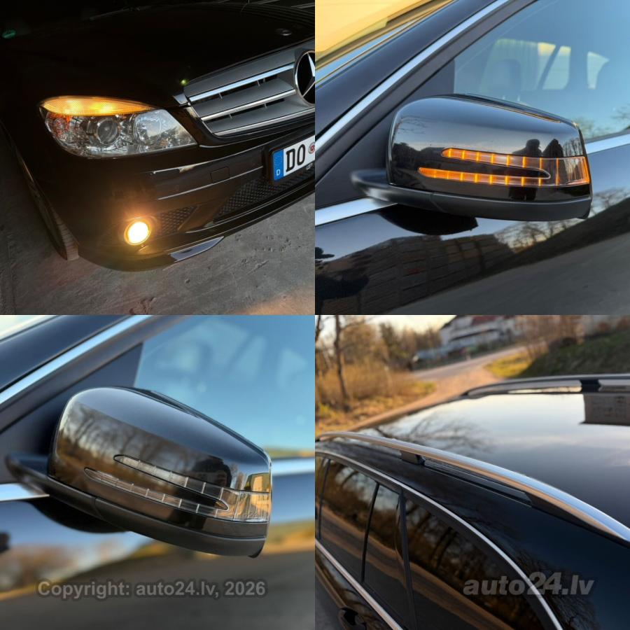 Melns Mercedes-Benz C-Class 2009 Viljandi, ar dzinēja tilpumu 3.00 L un nobraukumu 306 tūkst. km par 5990 €, foto 24 vietnē AUTOMOTO.COM.LV