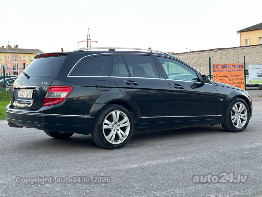 Melns Mercedes-Benz C-Class 2009 Narva, ar dzinēja tilpumu 2.10 L un nobraukumu 544 tūkst. km par 1999 €, foto 6 vietnē AUTOMOTO.COM.LV