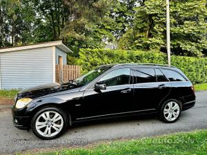 Black Mercedes-Benz C-Class 2009 in Tallinn, with an engine capacity of 2.10 L and mileage of 348 thousand km for 3899 €, photo 5 on AUTOMOTO.COM.LV