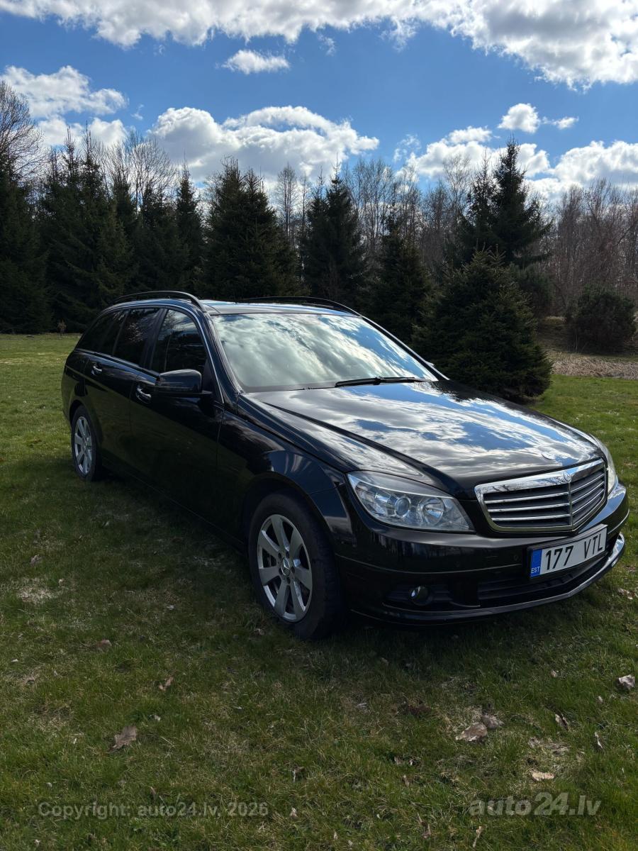 Black Mercedes-Benz C-Class 2010 in Tallinn, with an engine capacity of 2.10 L and mileage of 351 thousand km for 4999 €, photo 1 on AUTOMOTO.COM.LV