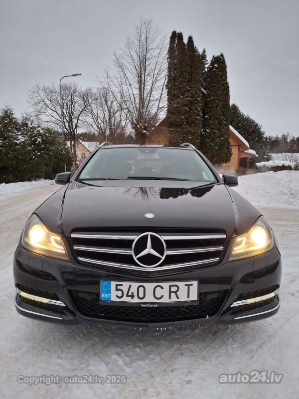 Black Mercedes-Benz C-Class 2011 in Voru, with an engine capacity of 2.10 L and mileage of 316 thousand km for 8300 €, photo 2 on AUTOMOTO.COM.LV