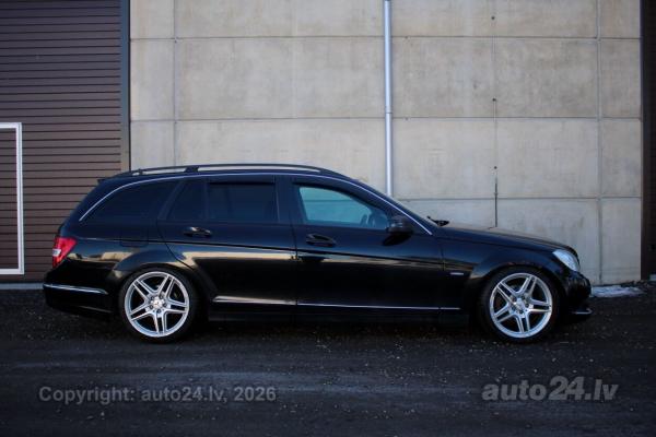Black Mercedes-Benz C-Class 2011 in Tallinn, with an engine capacity of 2.14 L and mileage of 347 thousand km for 5900 €, photo 6 on AUTOMOTO.COM.LV