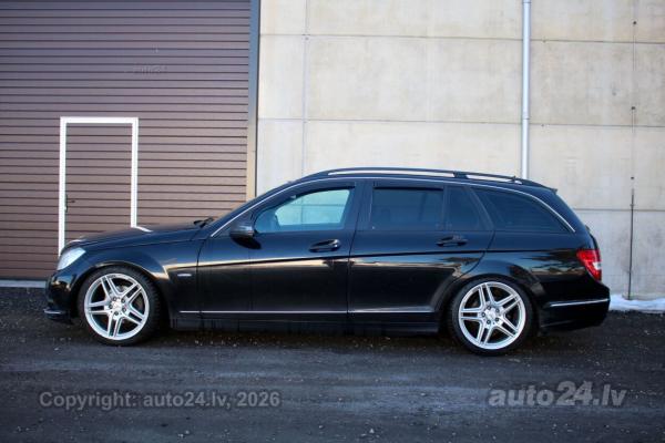 Black Mercedes-Benz C-Class 2011 in Tallinn, with an engine capacity of 2.14 L and mileage of 347 thousand km for 5900 €, photo 7 on AUTOMOTO.COM.LV