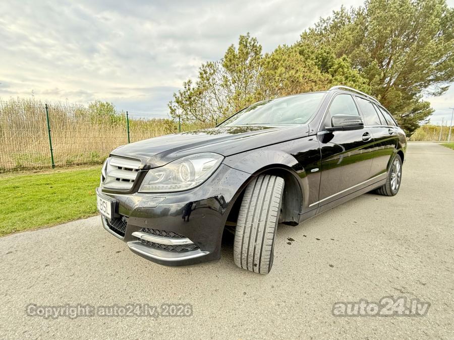 Black Mercedes-Benz C-Class 2012 in Tallinn, with an engine capacity of 2.10 L and mileage of 460 thousand km for 5900 €, photo 1 on AUTOMOTO.COM.LV