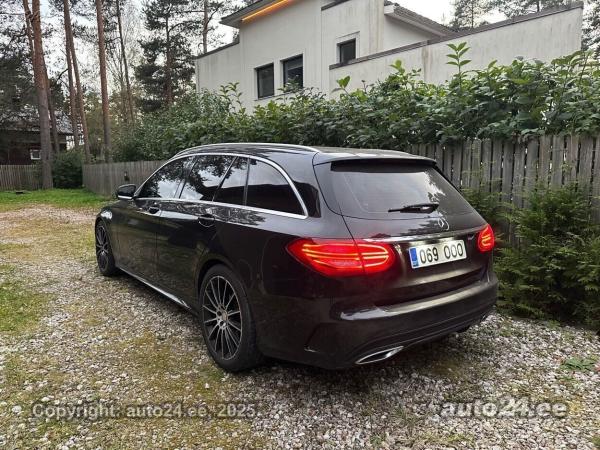 Black Mercedes-Benz C-Class 2015 in Tallinn, with an engine capacity of 2.10 L and mileage of 320 thousand km for 12400 €, photo 7 on AUTOMOTO.COM.LV