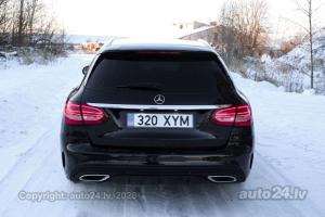 Black Mercedes-Benz C-Class 2015 in Tallinn, with an engine capacity of 2.10 L and mileage of 321 thousand km for 12500 €, photo 5 on AUTOMOTO.COM.LV