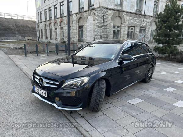 Black Mercedes-Benz C-Class 2015 in Tallinn, with an engine capacity of 2.10 L and mileage of 325 thousand km for 12800 €, photo 1 on AUTOMOTO.COM.LV