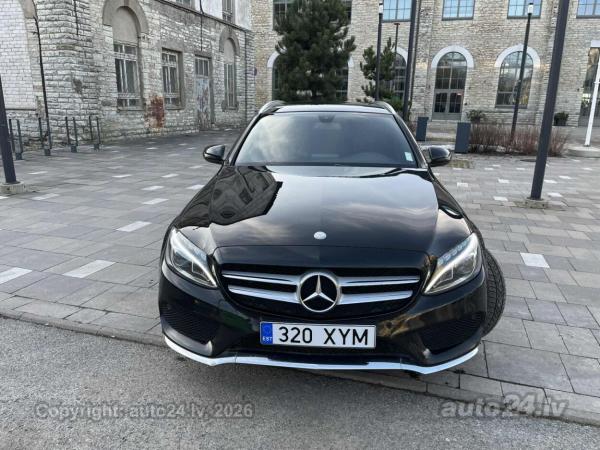 Black Mercedes-Benz C-Class 2015 in Tallinn, with an engine capacity of 2.10 L and mileage of 325 thousand km for 12800 €, photo 2 on AUTOMOTO.COM.LV