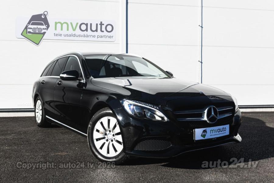 Melns Mercedes-Benz C-Class 2015 Tallina, ar dzinēja tilpumu 2.10 L un nobraukumu 232 tūkst. km par 12500 €, foto 5 vietnē AUTOMOTO.COM.LV