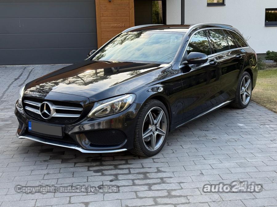 Melns Mercedes-Benz C-Class 2015 Tallina, ar dzinēja tilpumu 2.10 L un nobraukumu 219 tūkst. km par 15490 €, foto 1 vietnē AUTOMOTO.COM.LV