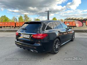 Black Mercedes-Benz C-Class 2015 in Valga, with an engine capacity of 2.10 L and mileage of 330 thousand km for 10500 €, photo 7 on AUTOMOTO.COM.LV