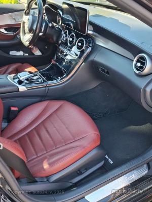 Black Mercedes-Benz C-Class 2015 in Tallinn, with an engine capacity of 2.10 L and mileage of 255 thousand km for 17800 €, photo 14 on AUTOMOTO.COM.LV