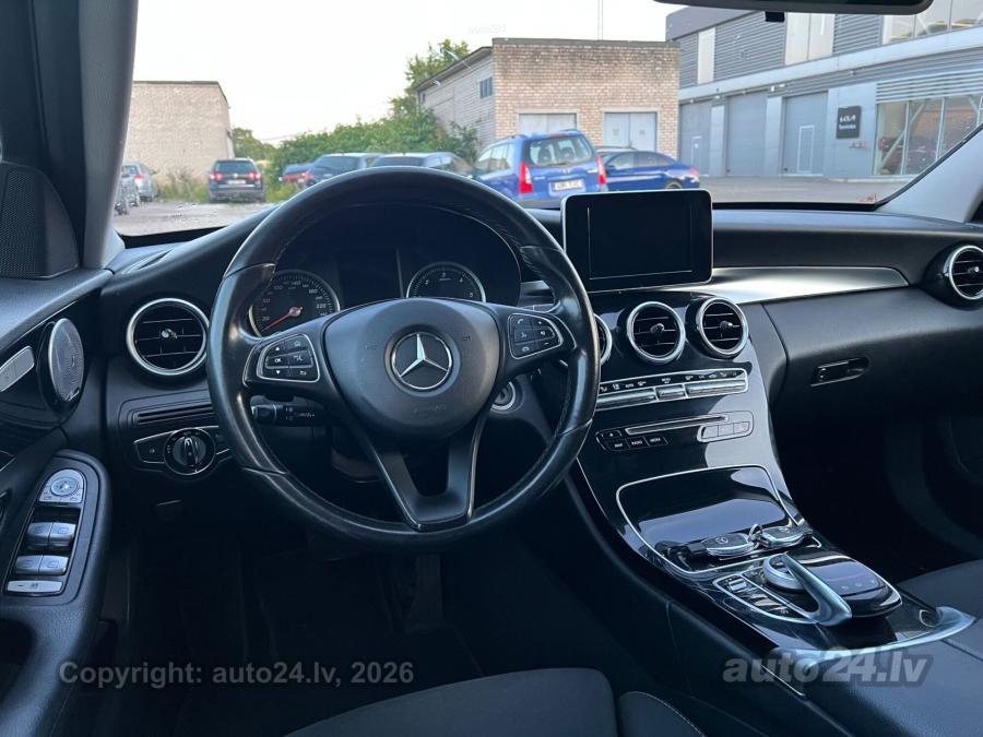 Black Mercedes-Benz C-Class 2015 in Narva, with an engine capacity of 1.60 L and mileage of 280 thousand km for 7999 €, photo 27 on AUTOMOTO.COM.LV