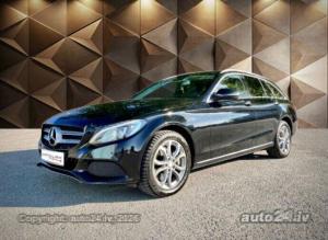 Melns Mercedes-Benz C-Class 2016 Tallina, ar dzinēja tilpumu 2.10 L un nobraukumu 155 tūkst. km par 18900 €, foto  vietnē AUTOMOTO.COM.LV