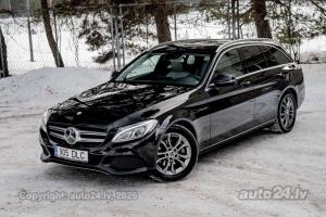 Black Mercedes-Benz C-Class 2016 in Parnu, with an engine capacity of 2.10 L and mileage of 287 thousand km for 12500 €, photo  on AUTOMOTO.COM.LV