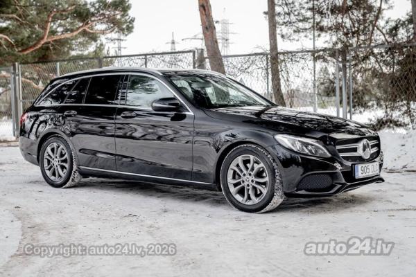 Black Mercedes-Benz C-Class 2016 in Parnu, with an engine capacity of 2.10 L and mileage of 287 thousand km for 12500 €, photo 5 on AUTOMOTO.COM.LV
